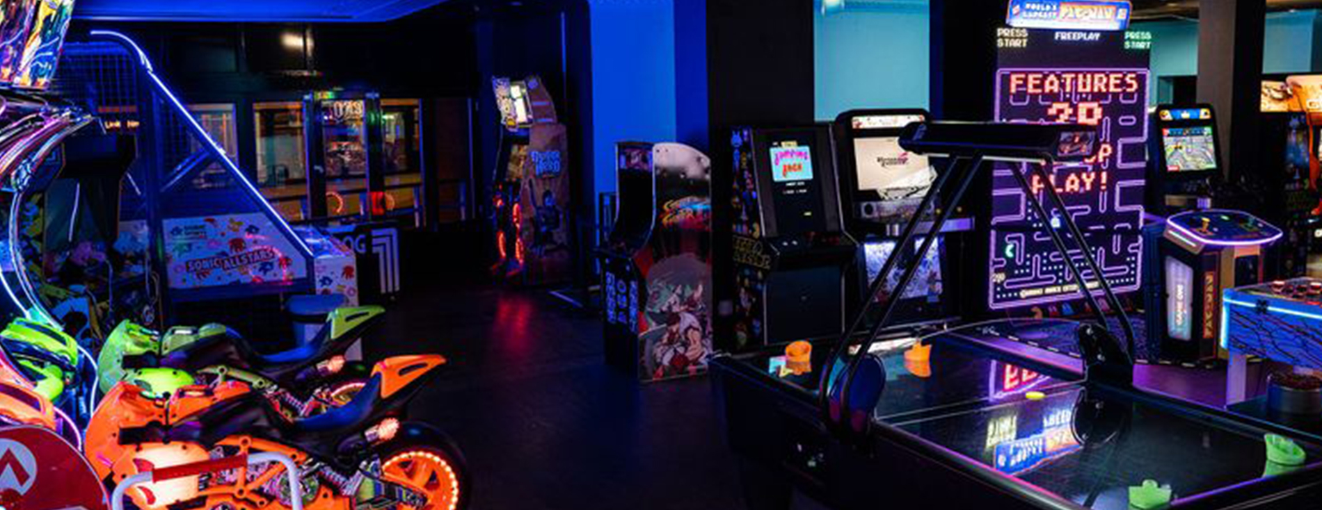 Arcade Venue Hire | Amusements