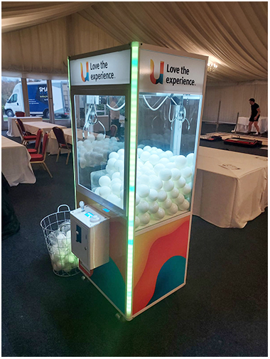 Bespoke Prize Grabber Crane Hire | Our Work | Amusements.co.uk