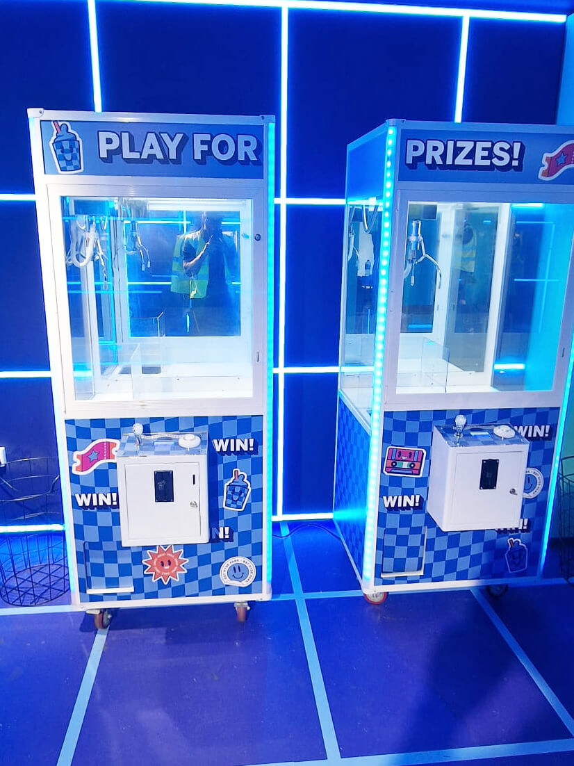 Bespoke Prize Grabber Crane Hire | Our Work | Amusements.co.uk